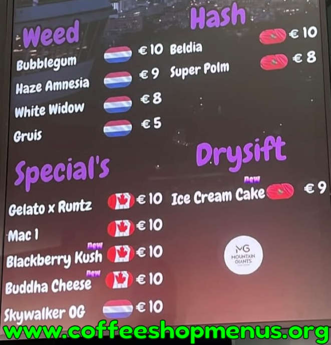 Sultan Latest Menu - coffeeshopmenus.org