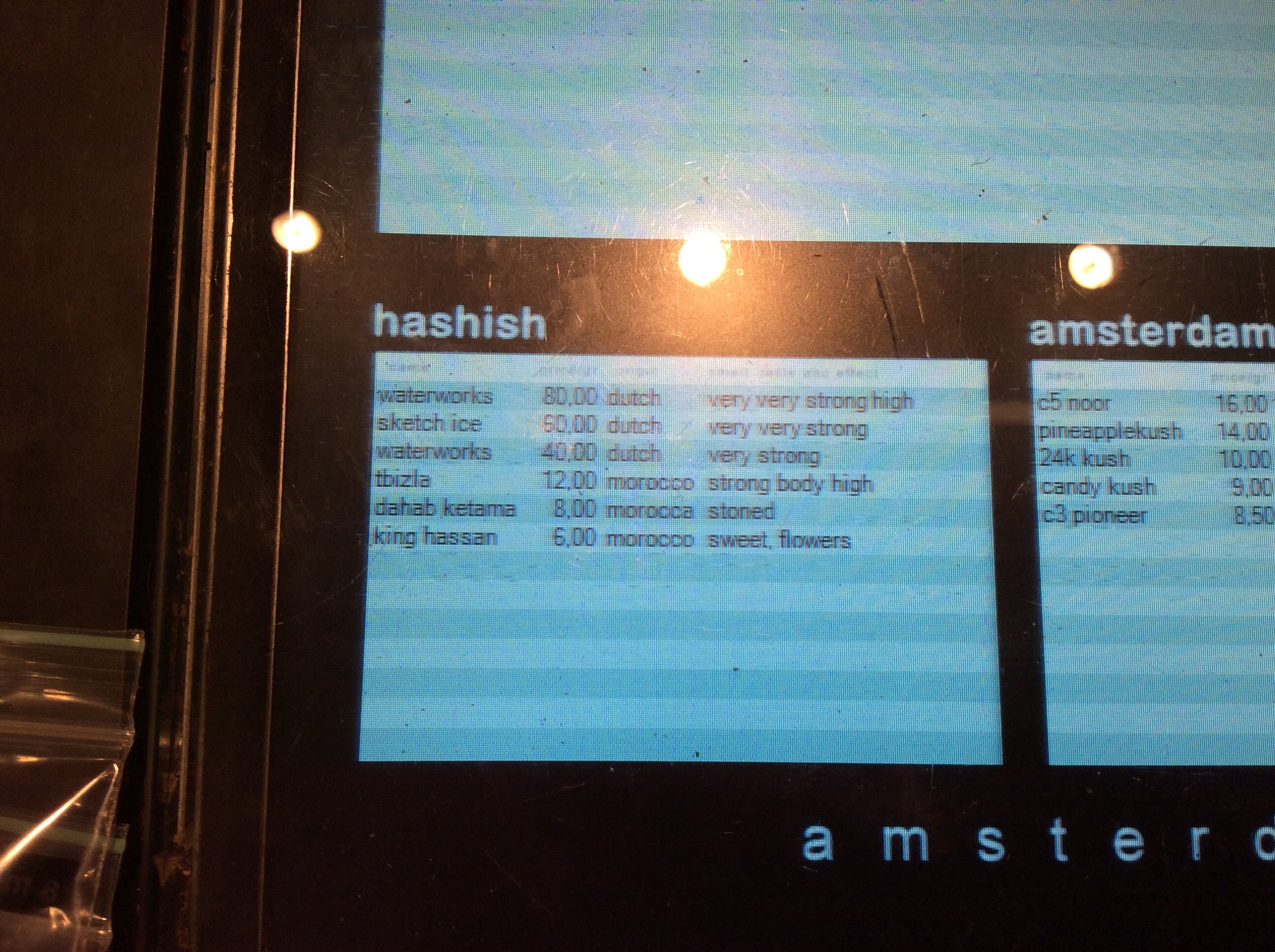 Dampkring 2 Latest Menu - coffeeshopmenus.org