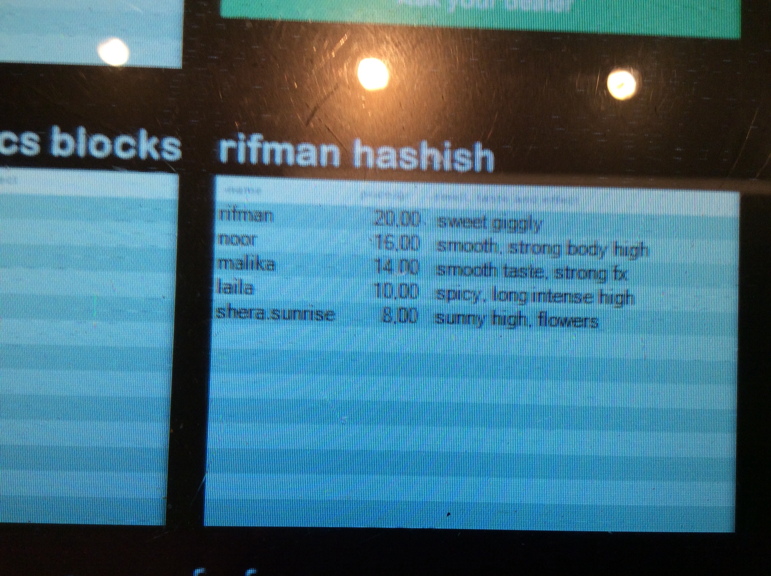 Dampkring 2 Menus archive - coffeeshopmenus.org
